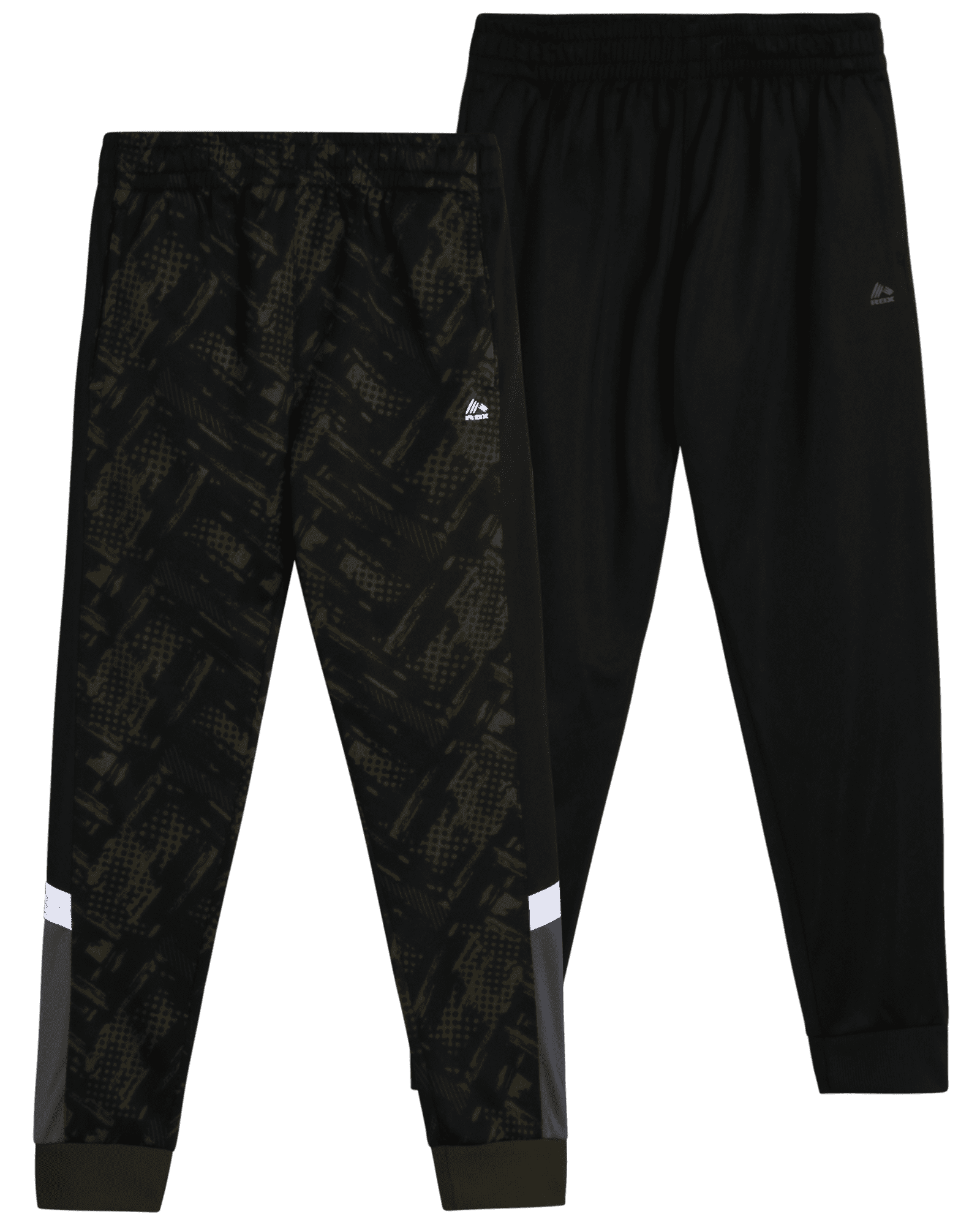 RBX Boy's Sweatpants - 2 Pack Active Tricot Jogger Pants (Size 4-20 ...