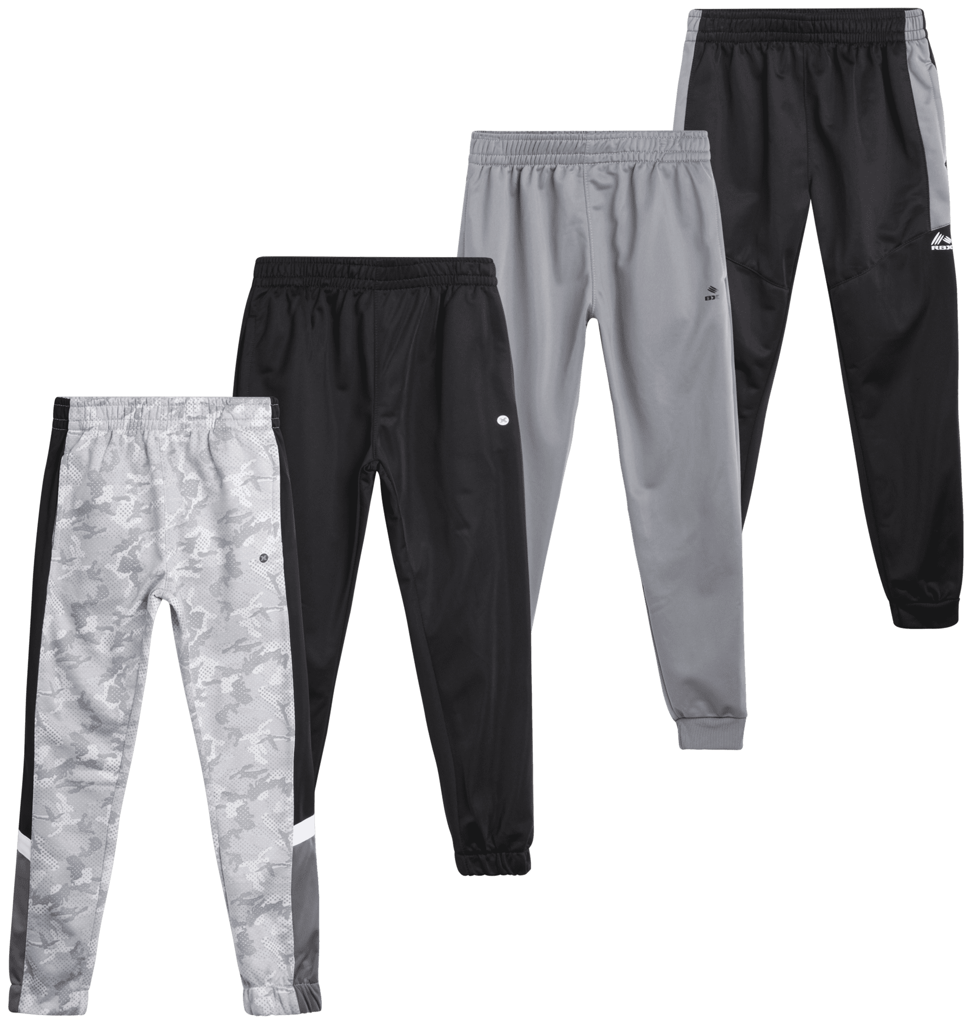 RBX Athletic Active Wear: Lightweight Boys' 4 Pack Performance Tricot ...