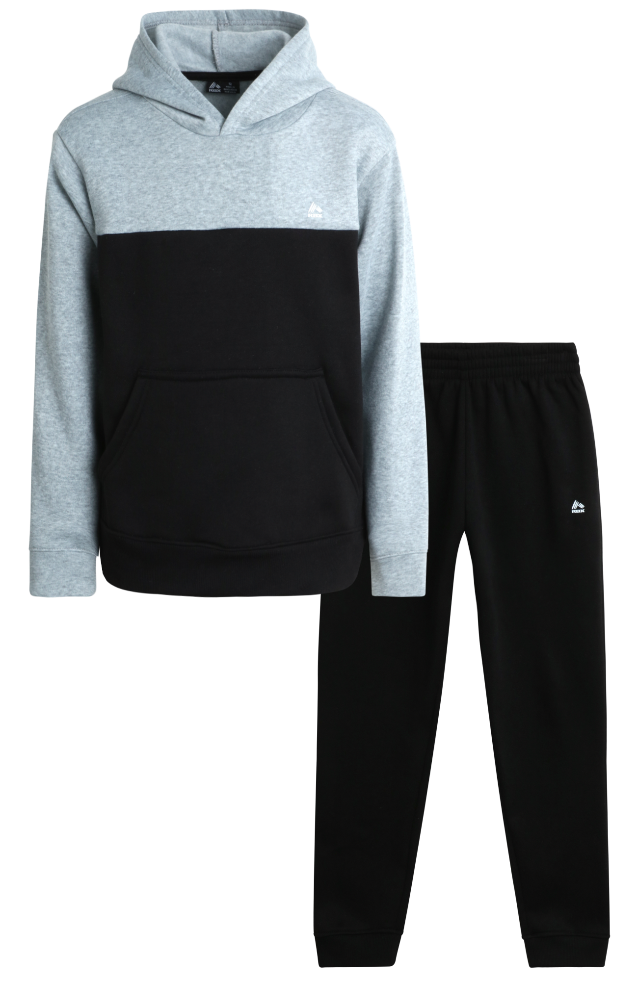 RBX Boys' Jogger Set - 2-Piece Thermal Sports Hoodie and Tricot Joggers ...