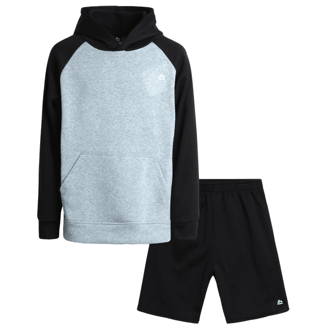 RBX Boys' Sweatsuit Set - 2 Piece Performance Fleece Hoodie Sweatshirt ...
