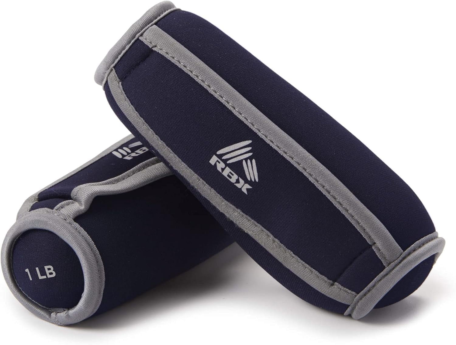 RBX Soft Hand Weights with Hand Straps (Set of 2) - for Walking ...