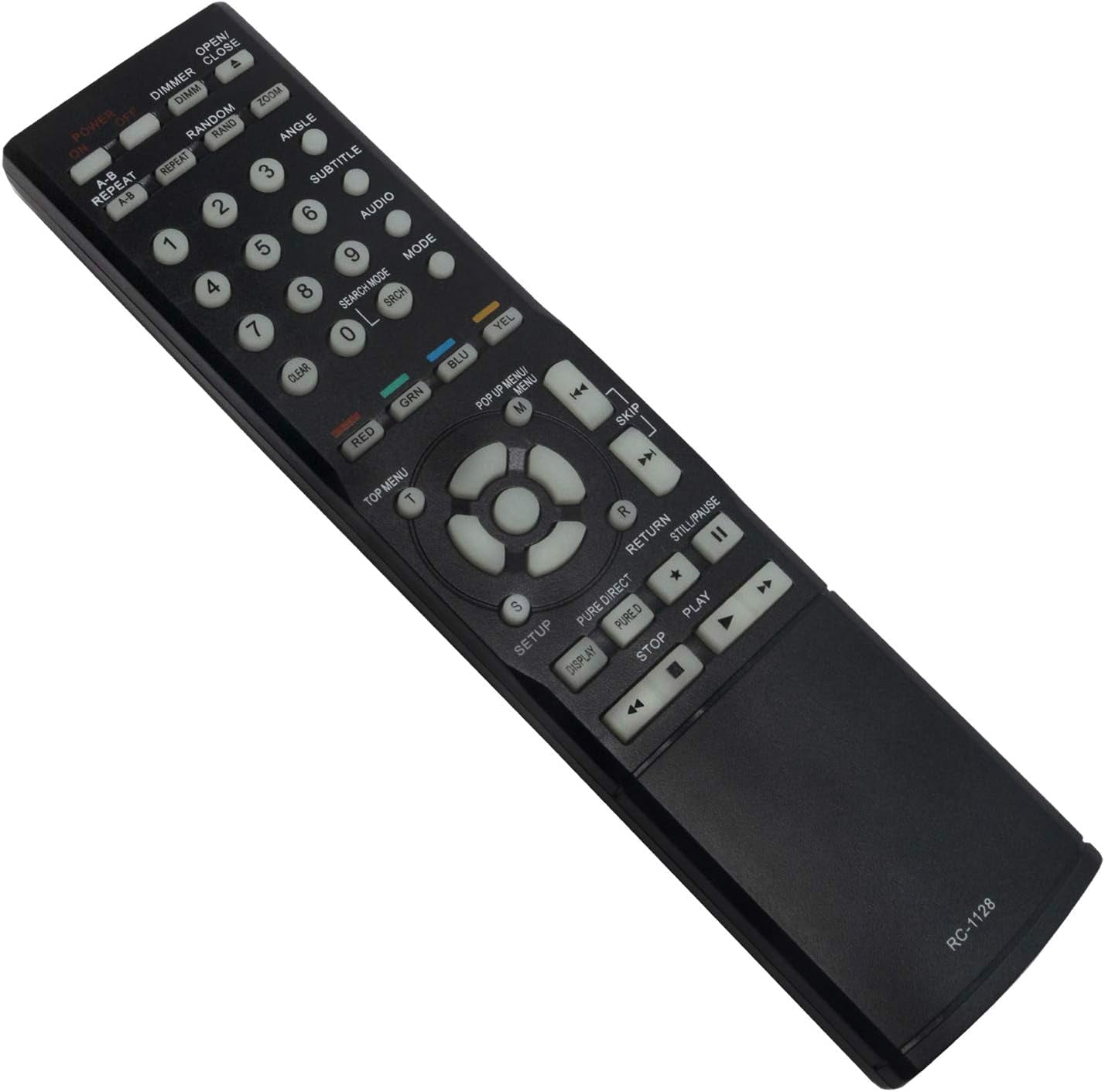 RC-1128 RC1128 Replaced Remote fit for Denon Blu-ray DVD Video Player ...