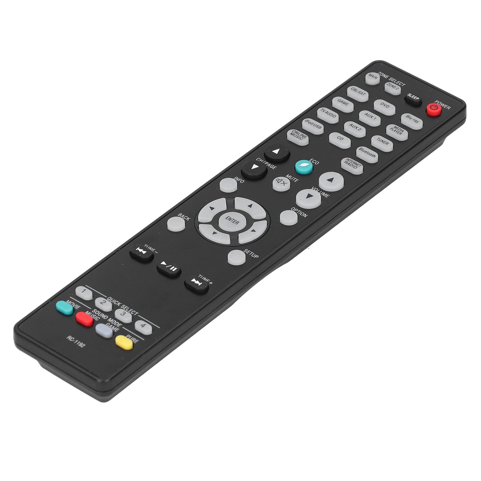RC‑1192 Universal TV Remote Control for LCD TV Portable Remote Control ...