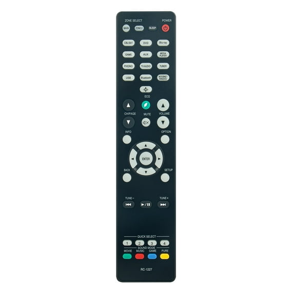 RC-1227 Replacement Remote Control for Denon AV Receiver AVR-S740H AVR ...