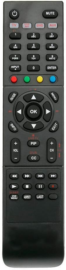 RC-201 Replaced Remote fit for Polaroid TV FLM-4234BH TDA-03211C TDX ...
