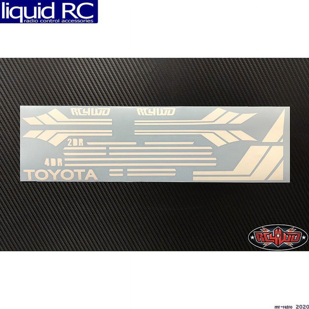RC 4WD Z-B0168 Rc4wd Clean Stripes for Mojave Ii 2/4 Door Decal Sheet ...