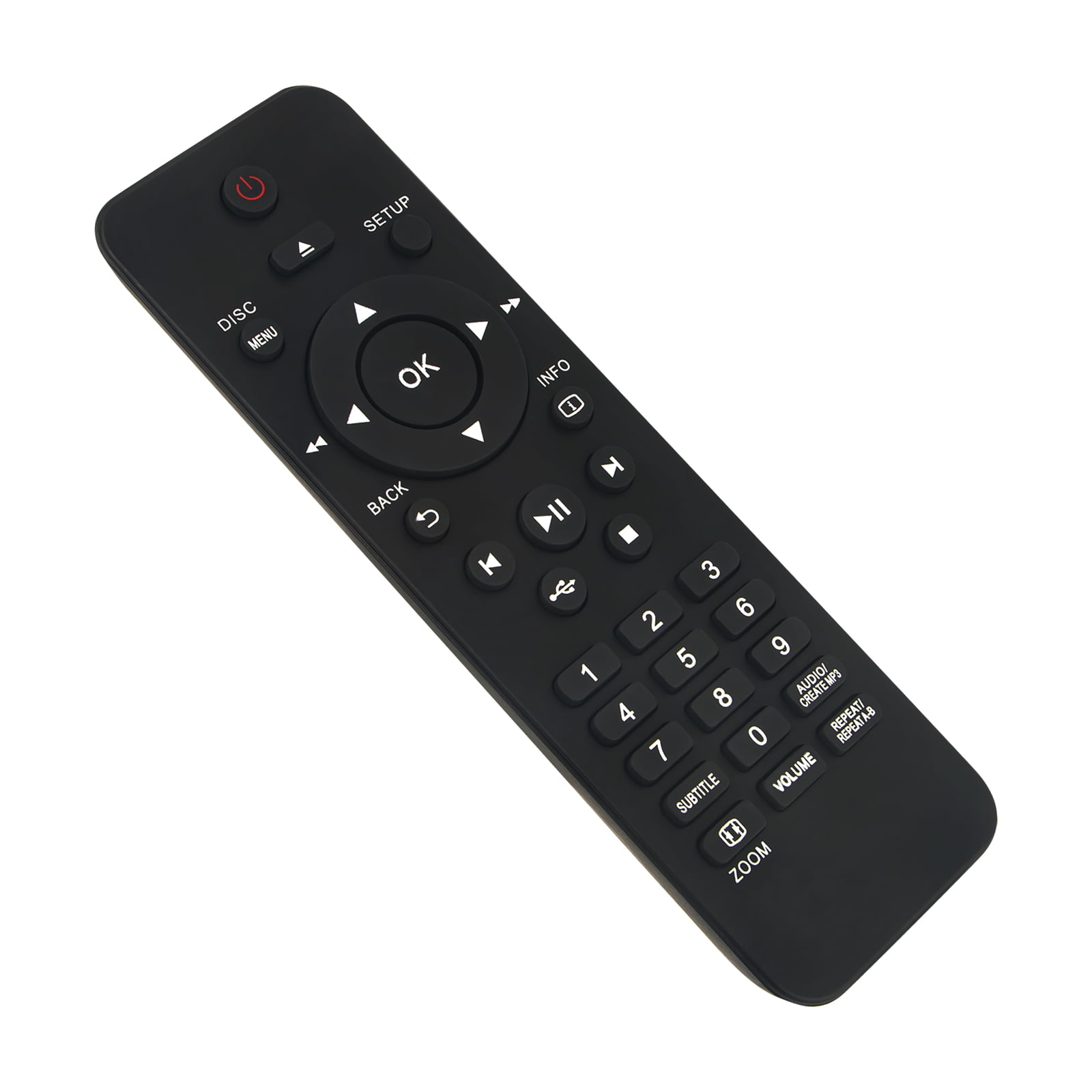 RC-5340 Replacement Remote Control for Philips DVD Video Player DVP4050 ...