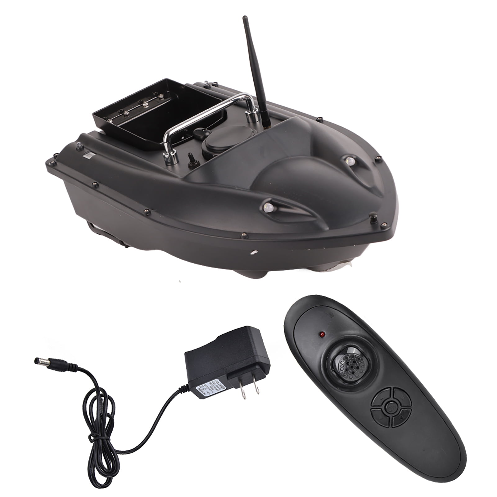 RC 600m Black Remote Control Fishing Lure Bait Boat Fish Finder ...
