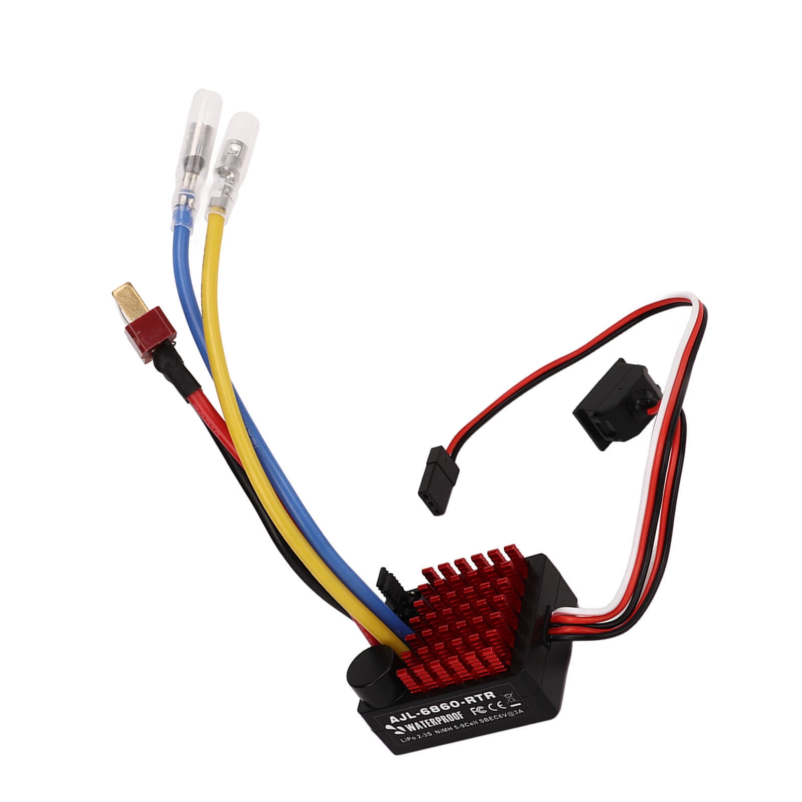 RC 60A Brushless ESC, Sensorless Brushless Motor Brushless Electric ...
