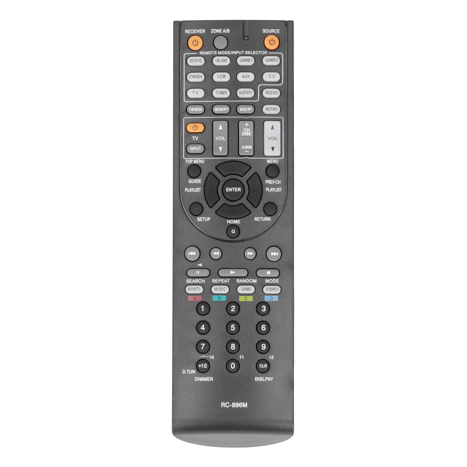 RC?896M Remote Control Replacement for Onkyo Power Emplifier AV ... RC?896M Remote Control Replacement for Onkyo Power Emplifier AV ...