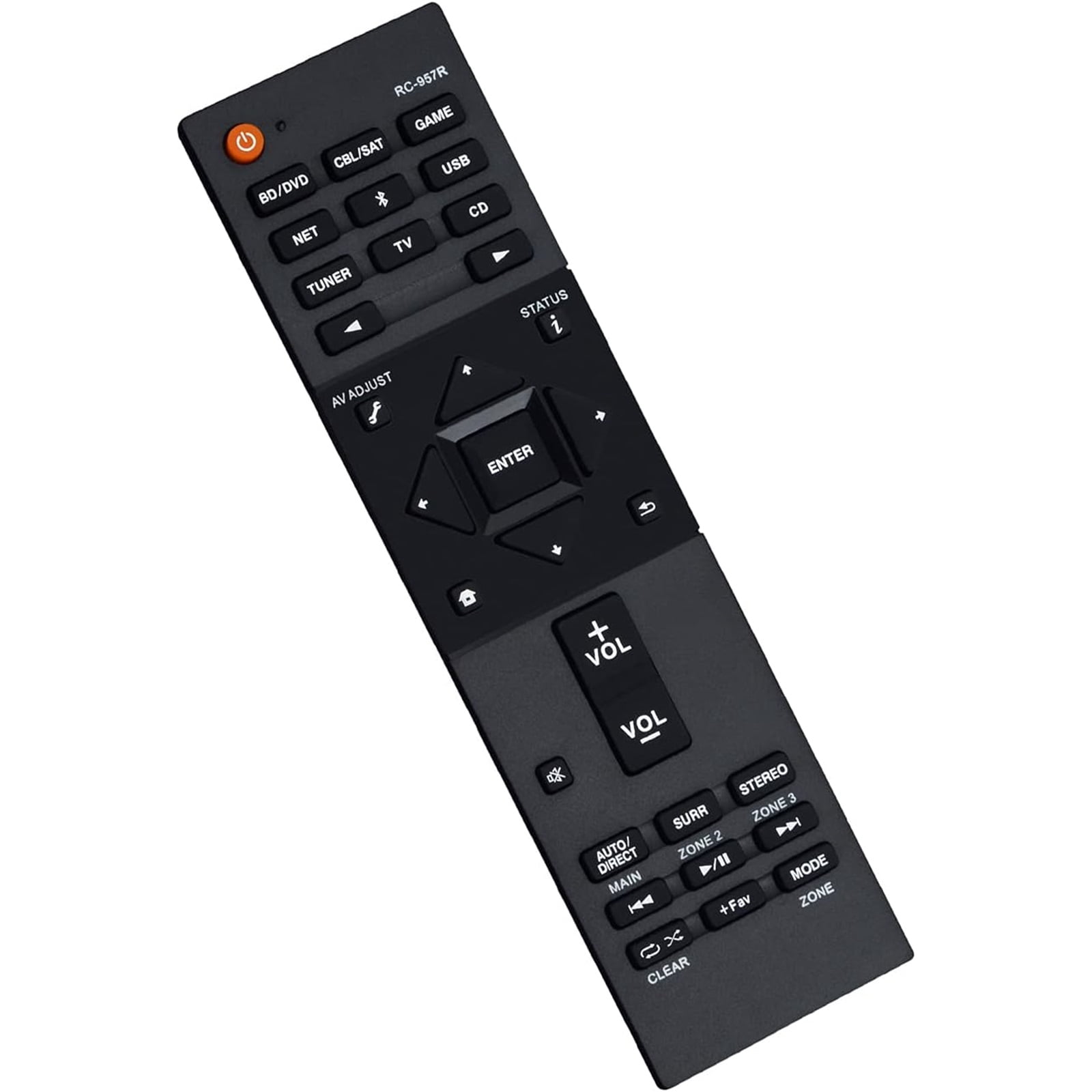 RC-957R Replacement Remote Control for Pioneer AV Receiver VSX-LX303 ...