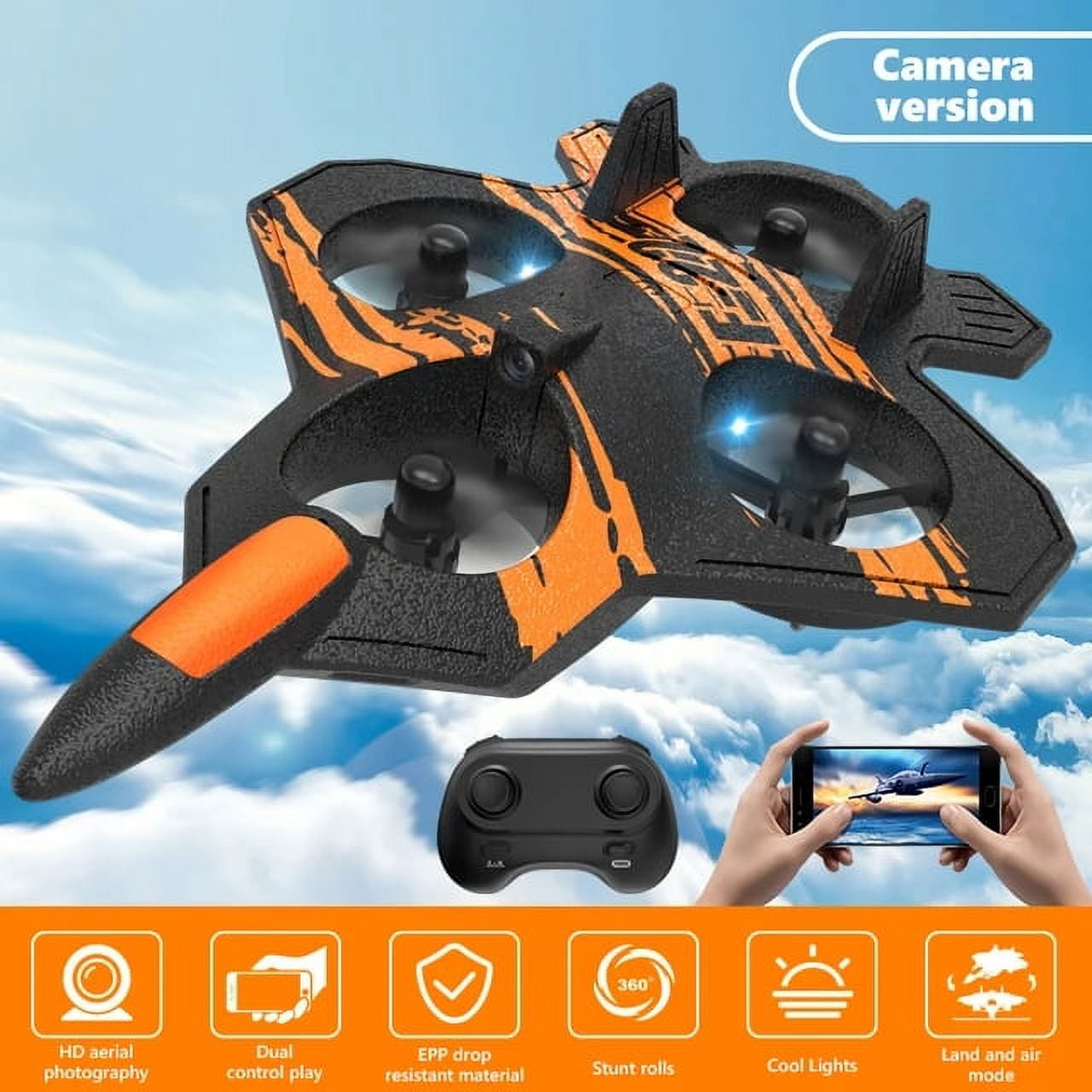 RC Aircraft Foam Plane 2.4G Radio Control Glider Remote Control Glider ...