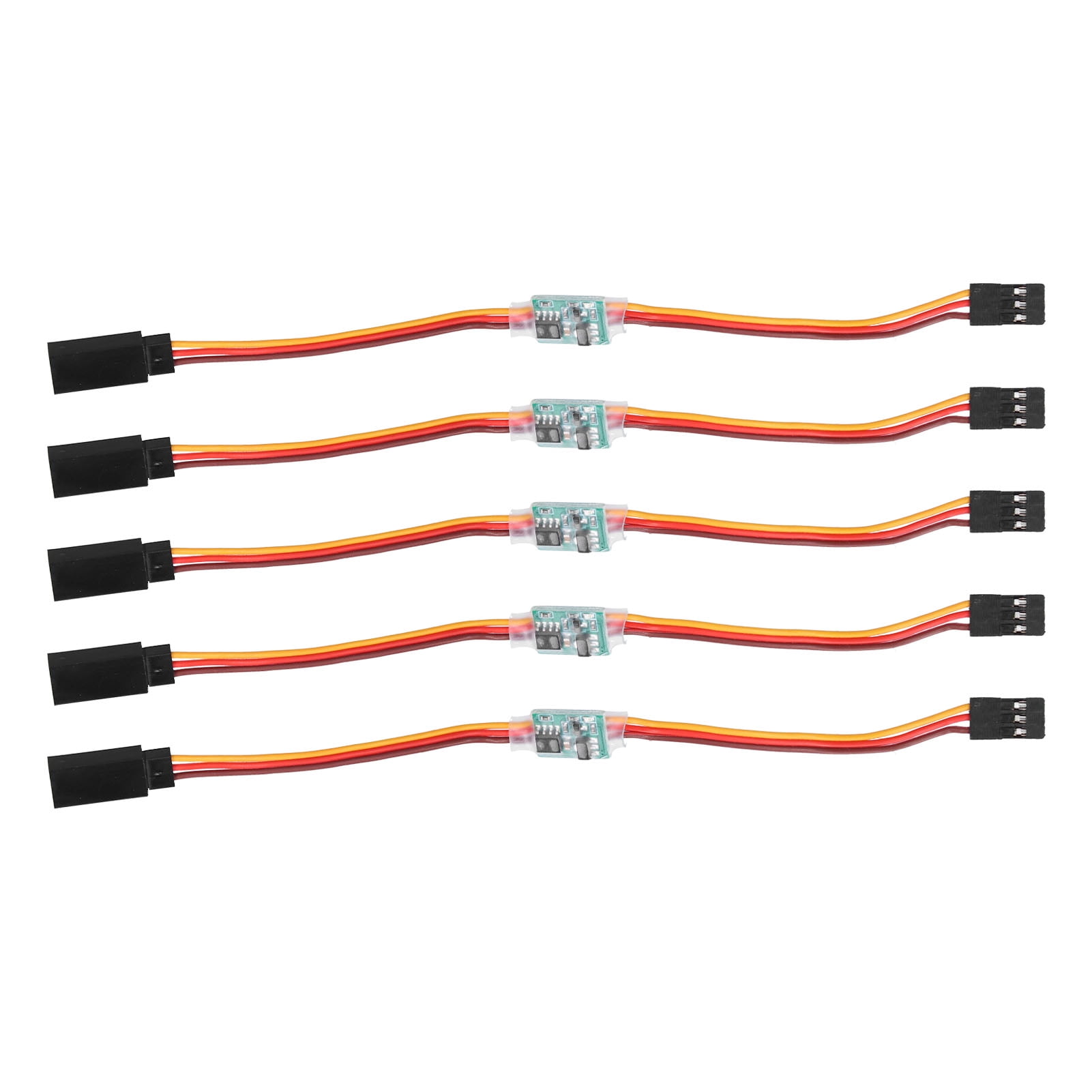 RC Aircraft Servo Signal Reverser, Steering Gear Rotation Inverter, 3 ...