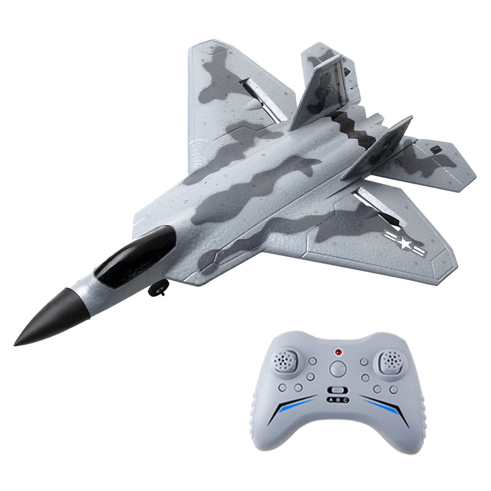 RC Airplane 2.4GHz RC Plane Gliding F22 Aircraft Model 4CH EPP Flight ...