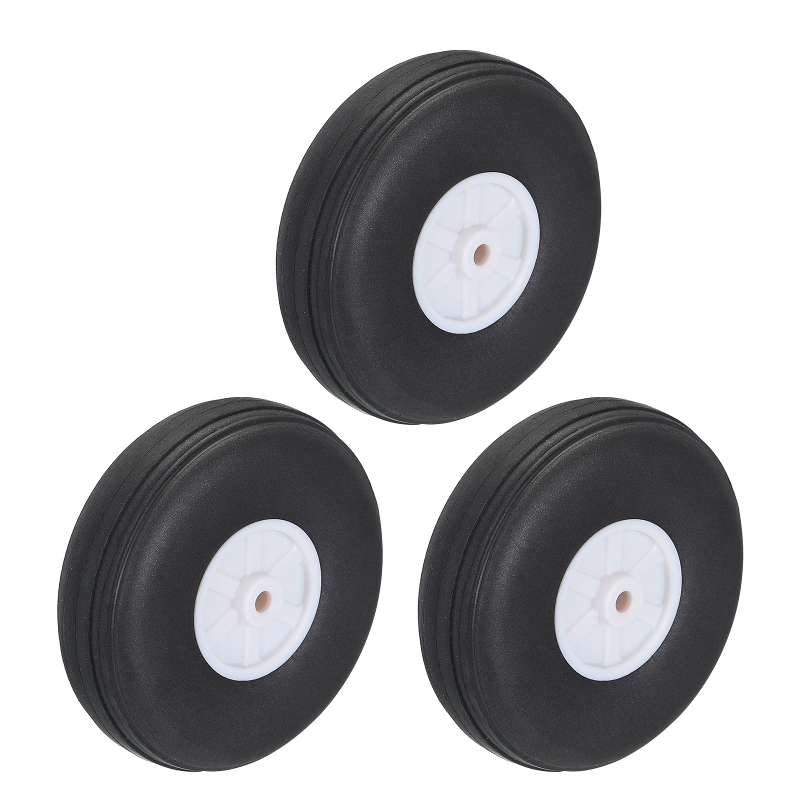 RC Airplane Wheels 2.2" OD RC Airplane ,PU Sponge Wheels for DIY RC ...