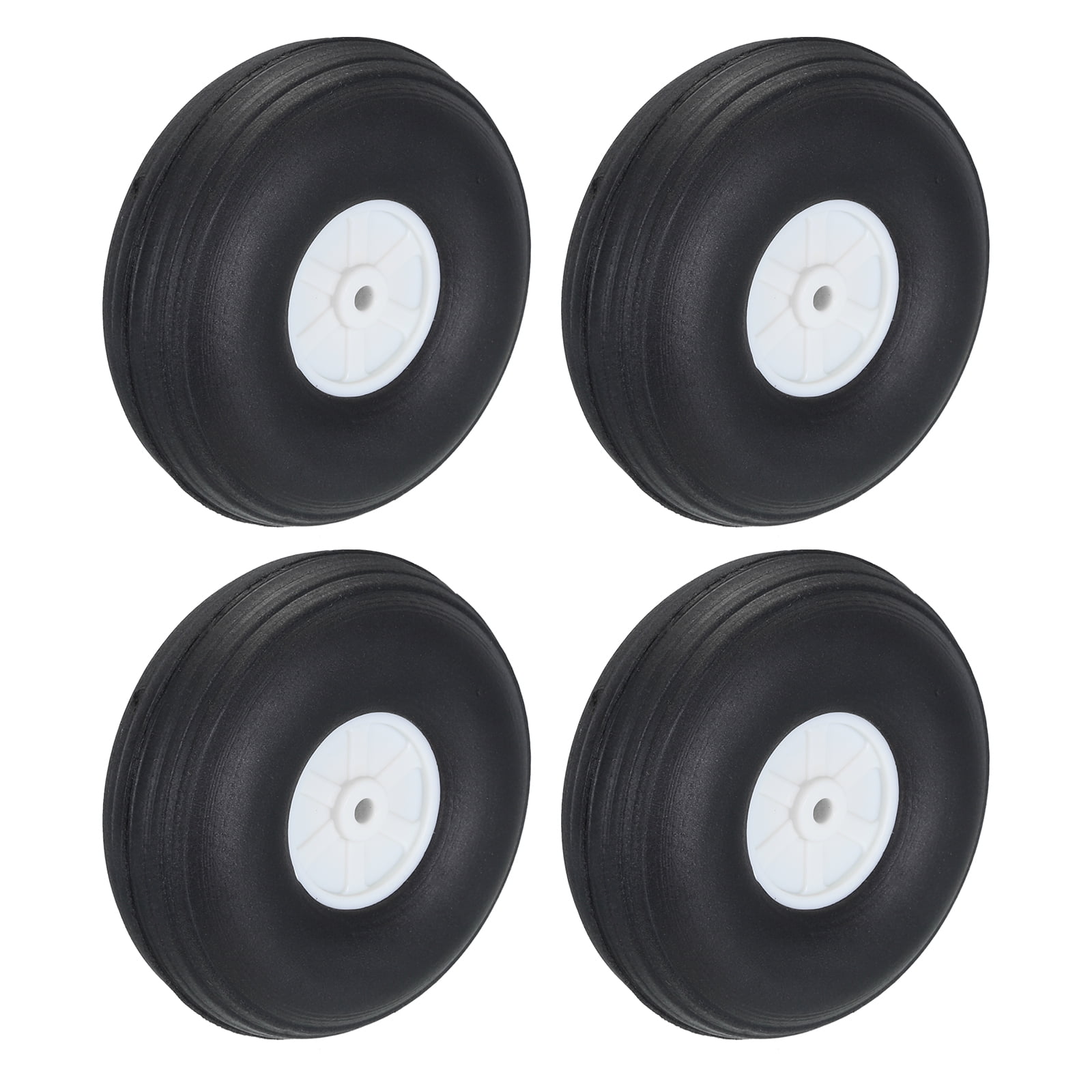 RC Airplane Wheels 2.52" OD RC Airplane ,PU Sponge Wheels for DIY RC ...