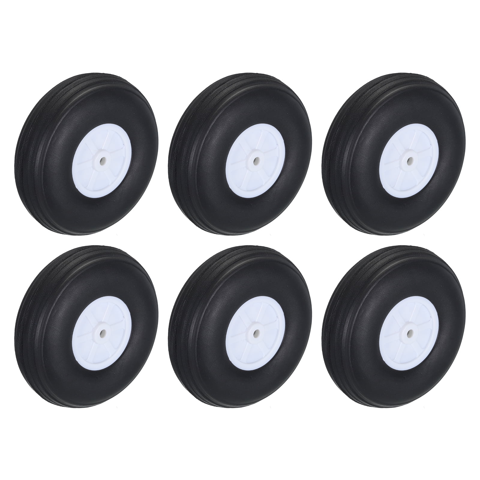 RC Airplane Wheels 2.99" OD RC Airplane ,PU Sponge Wheels for DIY RC ...