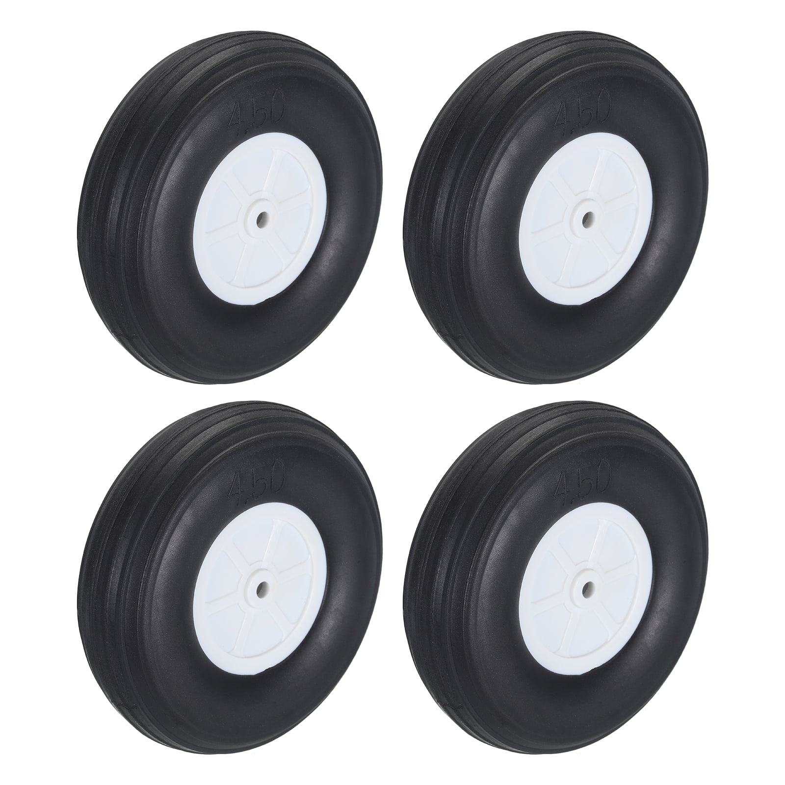 RC Airplane Wheels 4.53" OD RC Airplane ,PU Sponge Wheels for DIY RC ...
