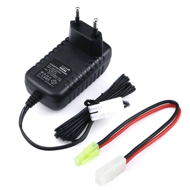 RC Airsoft Charger 2.4V 4.8V 3.6V 6V 7.2V 8.4V 9.6V 10.8V 12V NIMH NICD 2-10S Battery Pack with ...