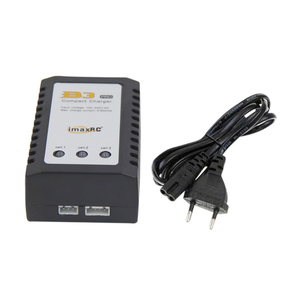 RC B3 Pro Compact Balance Charger for 2S 3S 7.4V 11.1V Lithium LiPo ...