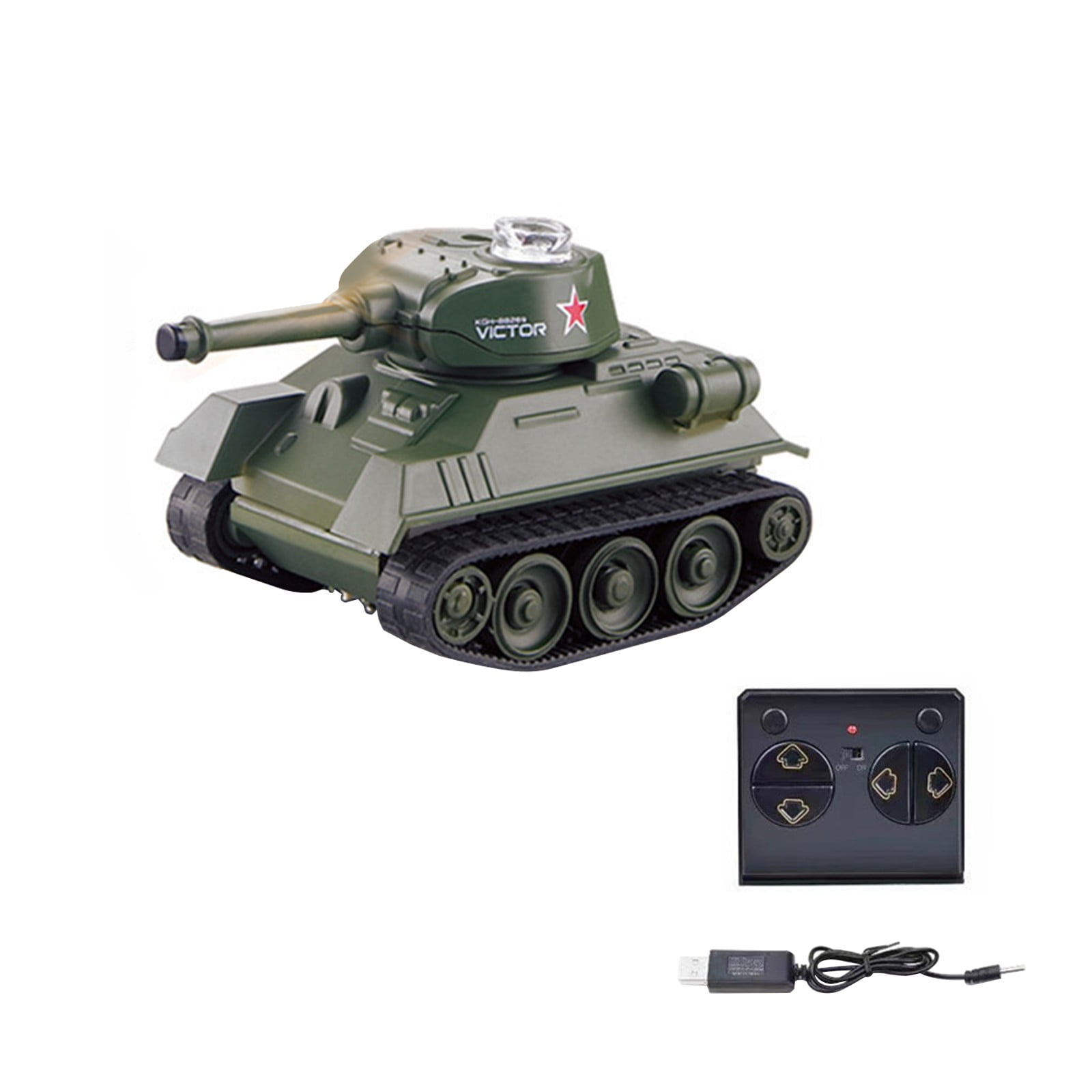 RC Battle Tank – Mini Remote Control Combat Fight Tank, Wireless ...