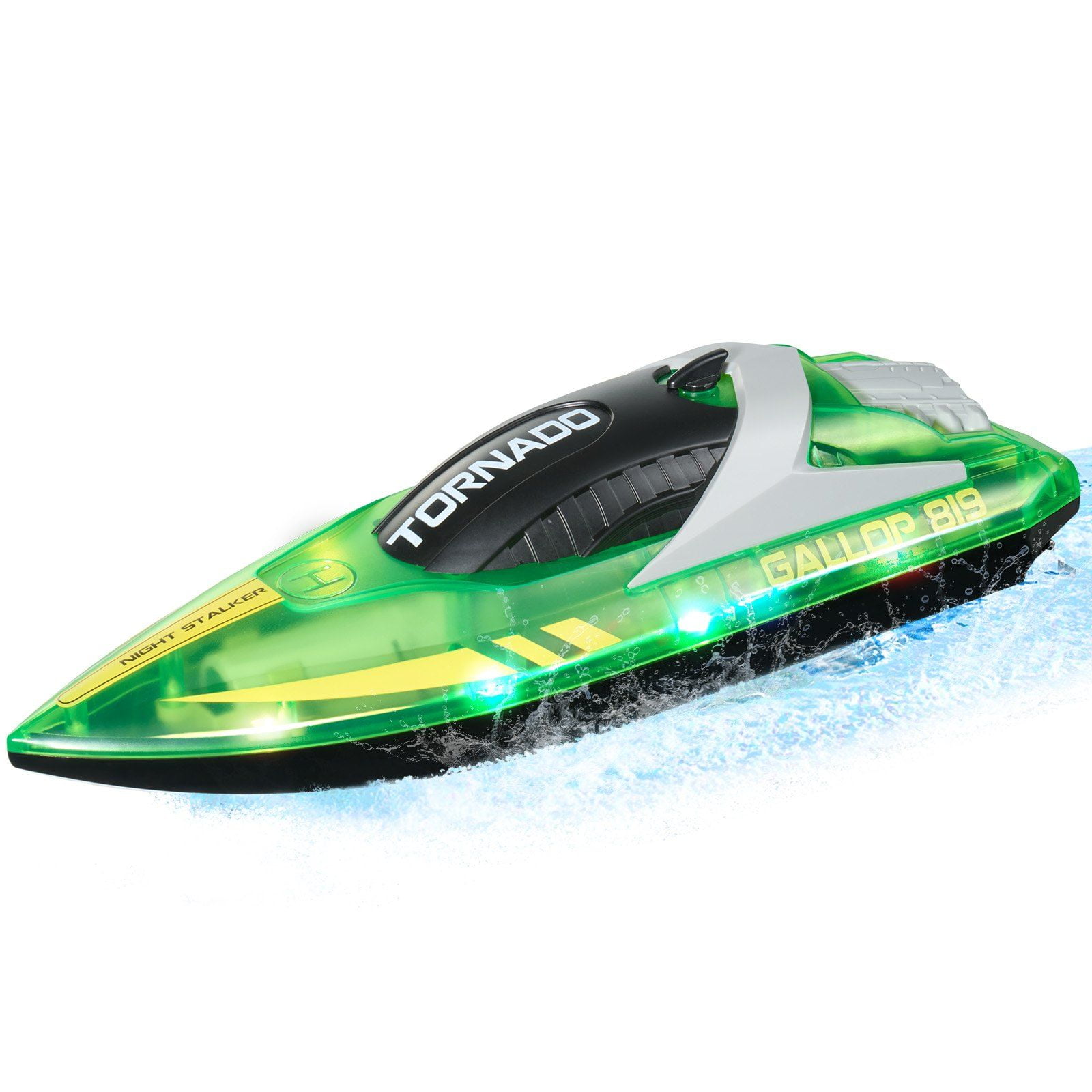 RC Boat 2.4GHz Control Racing Boat - 12km/h High Speed Remote Control ...