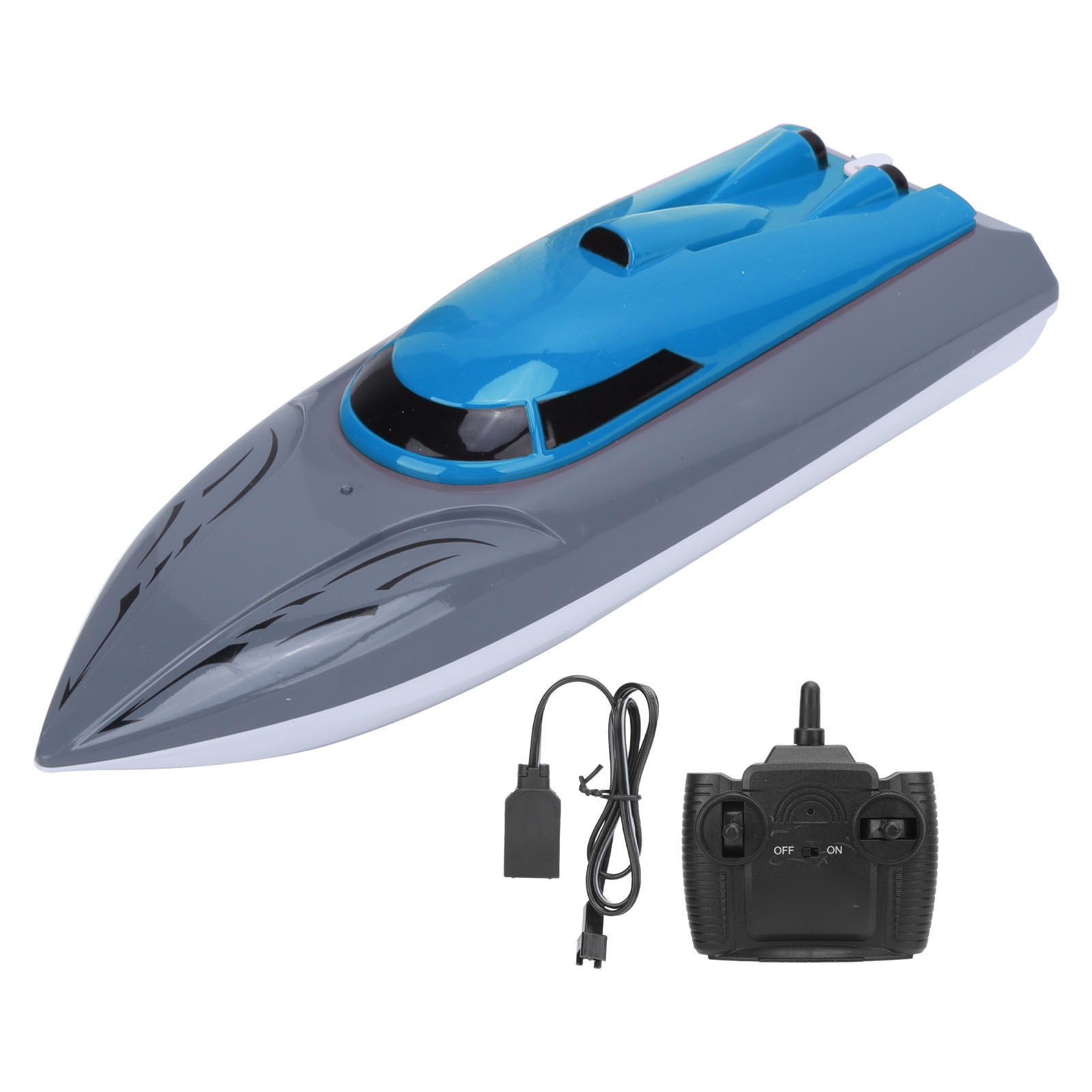 RC Boat High Efficiency Speed Pointed Drag Reduction Sealed Waterproof ...