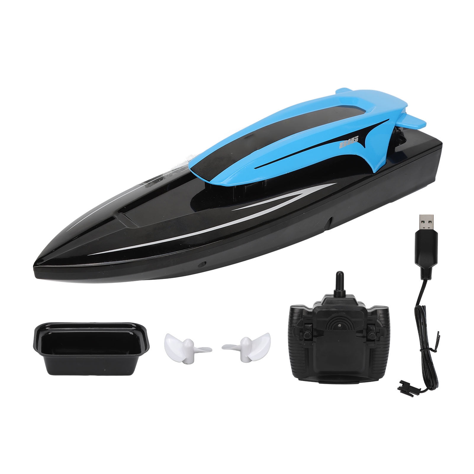 RC Boat Multifunction 4CH 2.4GHz 25km/h High Speed Waterproof Racing ...
