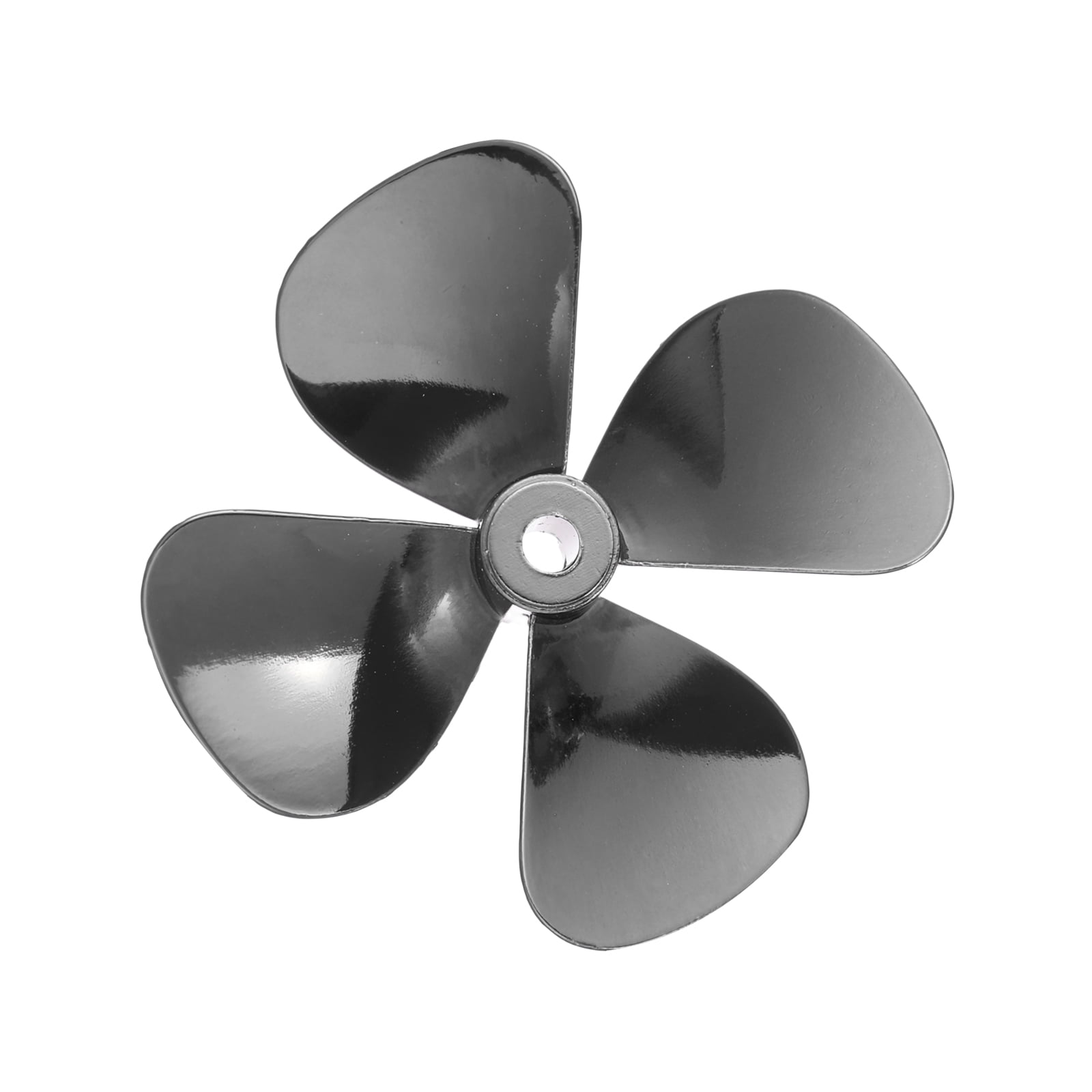 RC Boat Propeller, 4 Blades Propellers 4mm Hole Dia 55mm OD CW ...