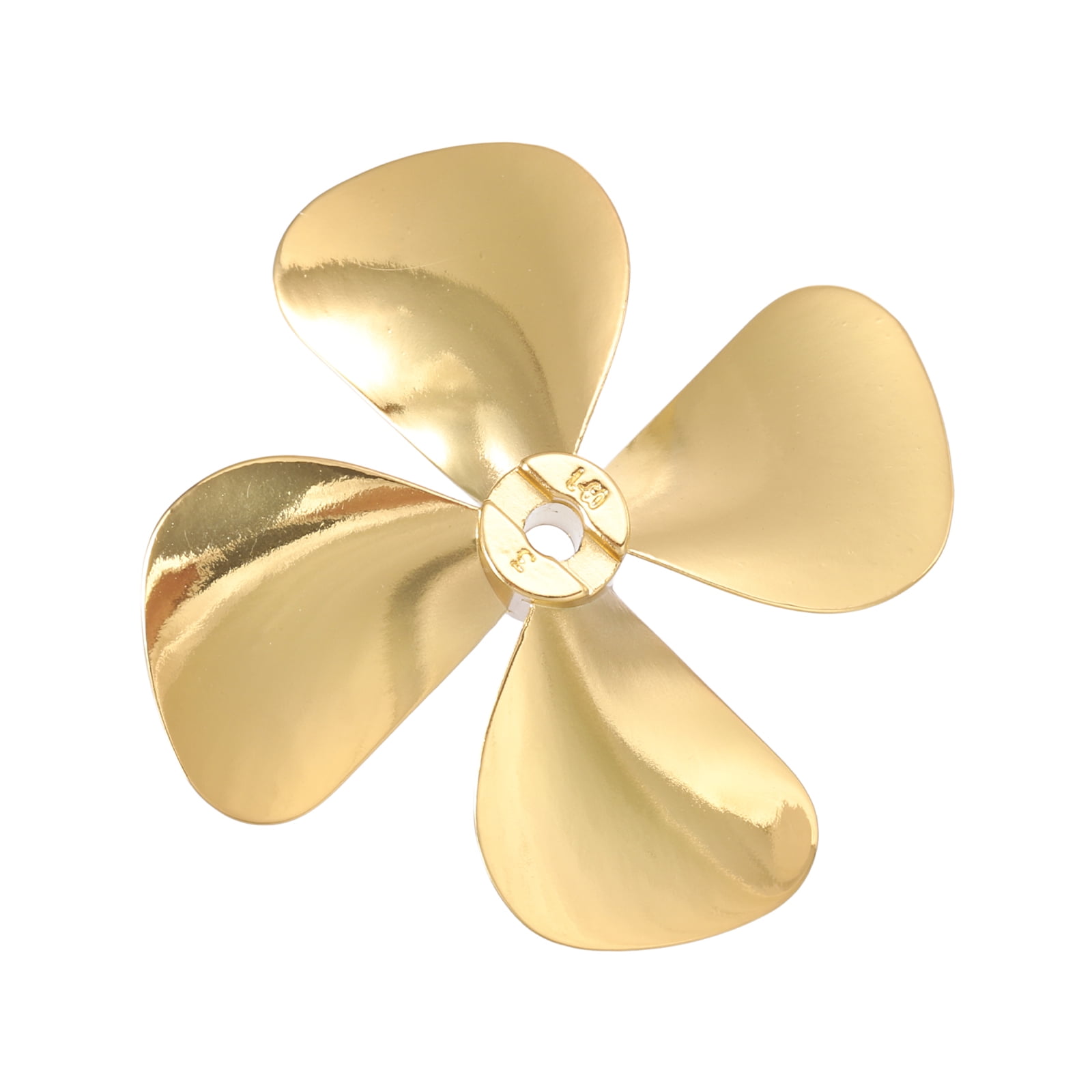 RC Boat Propeller, 4 Blades Propellers 4mm Hole Dia 60mm OD CW ...