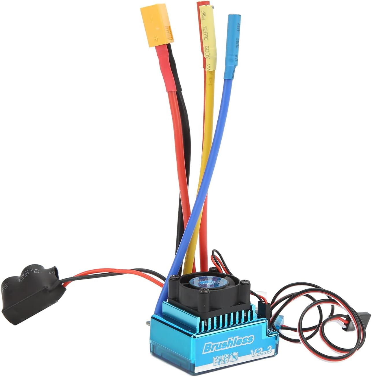 RC Brushless ESC, 120A RC Brushless ESC Programmable Waterproof ...