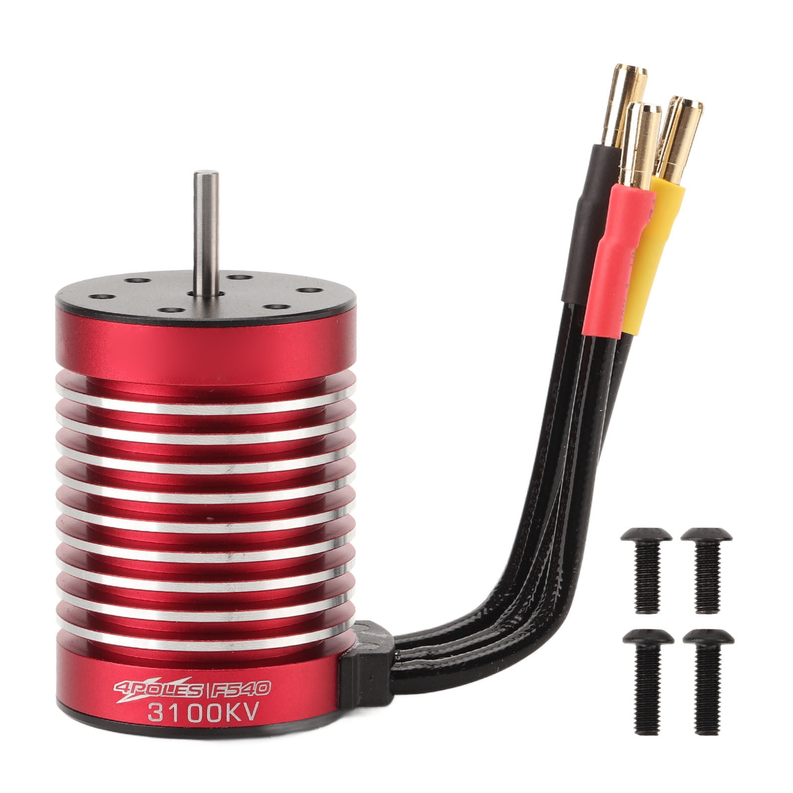 RC Brushless Motor F540 3100KV 4 Poles Sensorless Motor with Temperature Control Port for All 1/ ...