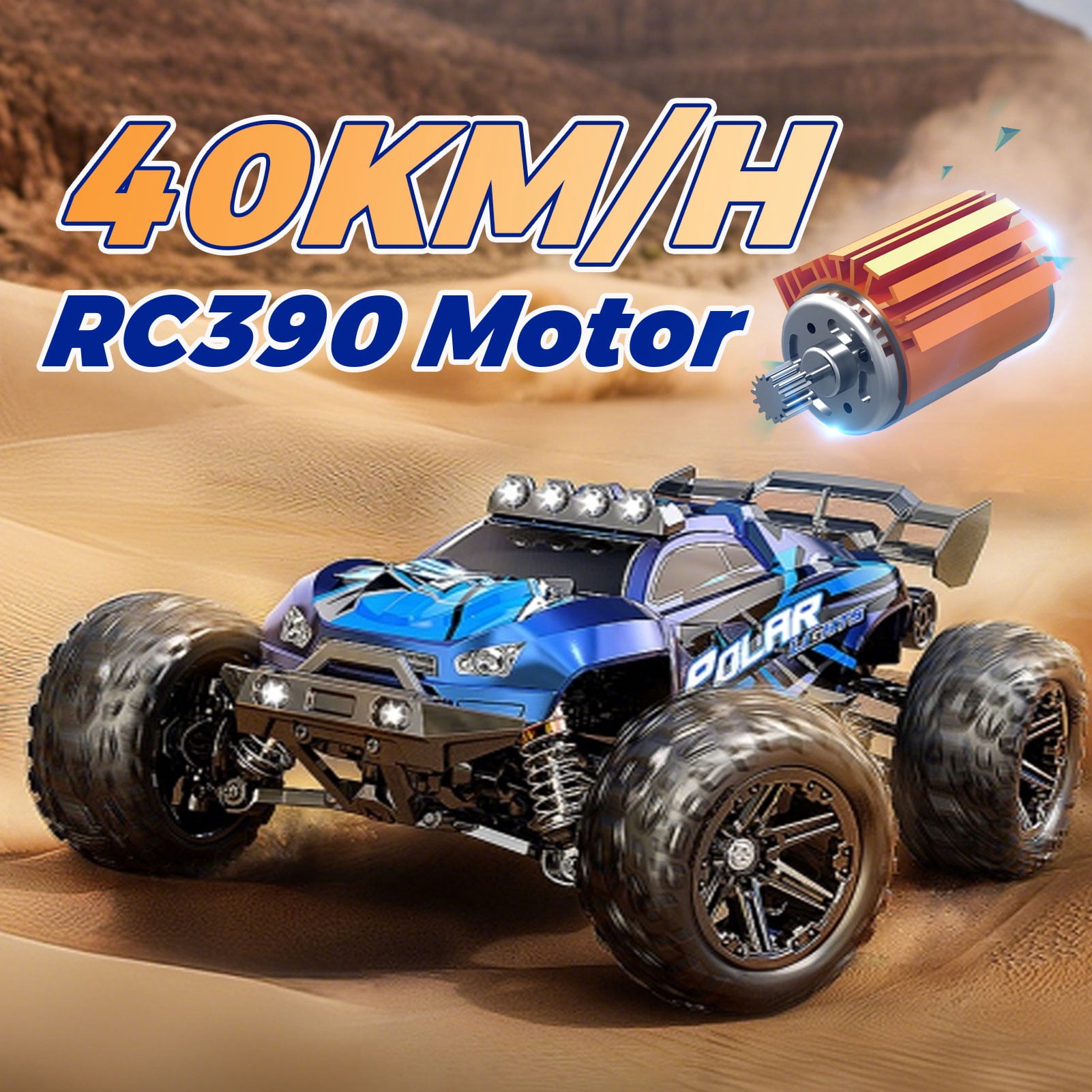 RC Car 1:14 All Terrain RC Car with an Extra Car Shell, 4WD Off-Road RC ...