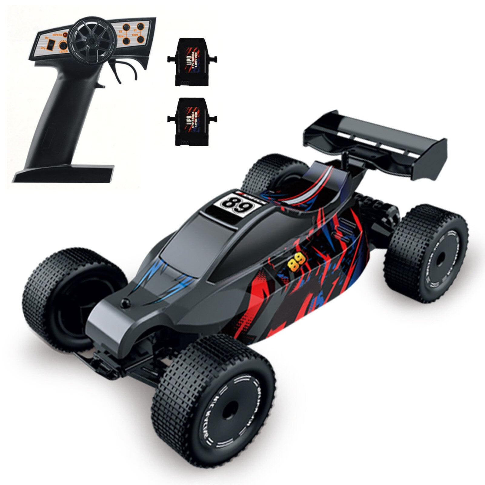 RC Car 1/24 Remote Control Car 2.4GHz RC Race Car High Speed Kids Gift ...