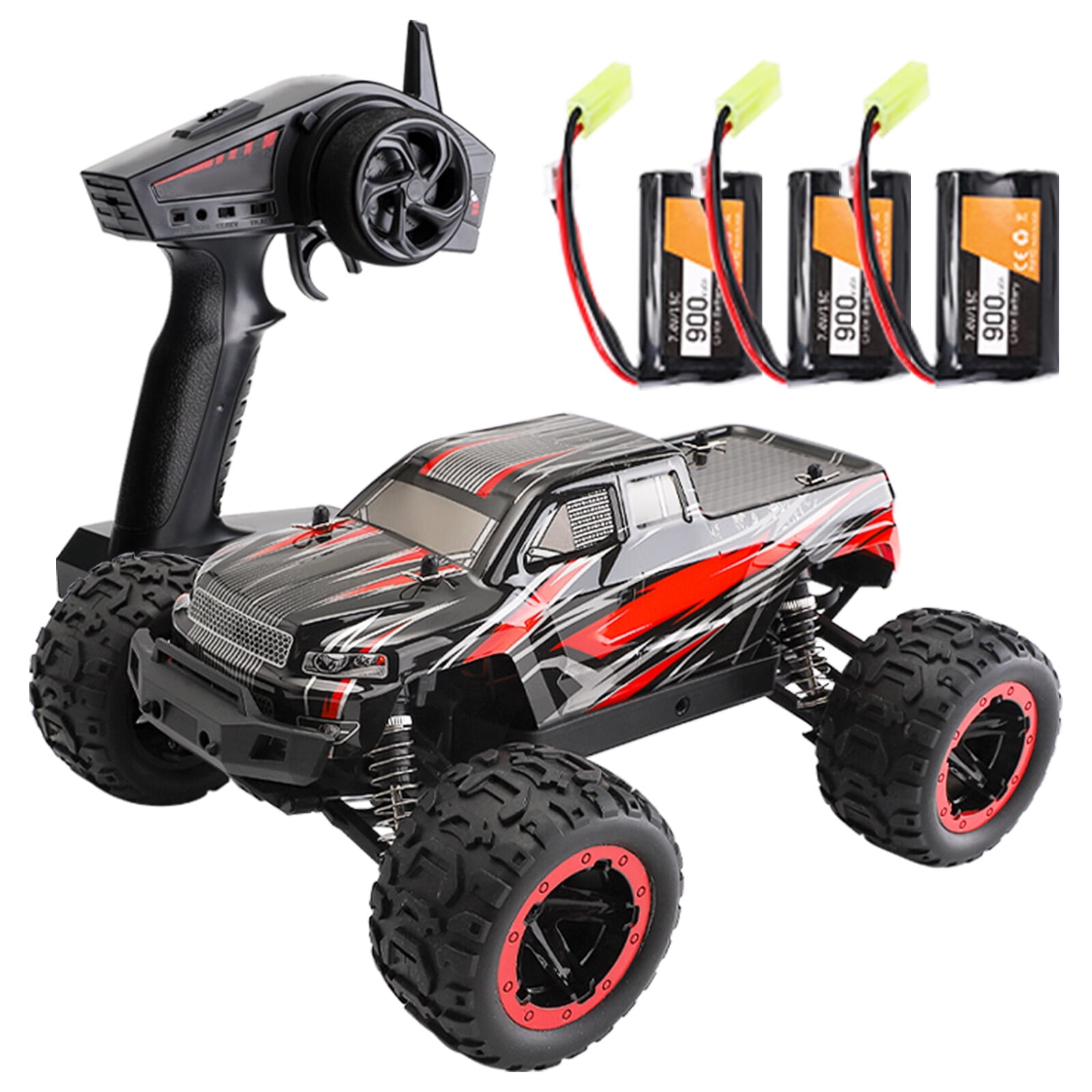 RC Car 2.4GHz Off-Road Car High Speed 40km/h 1/16 Racing Car 4WD Remote ...
