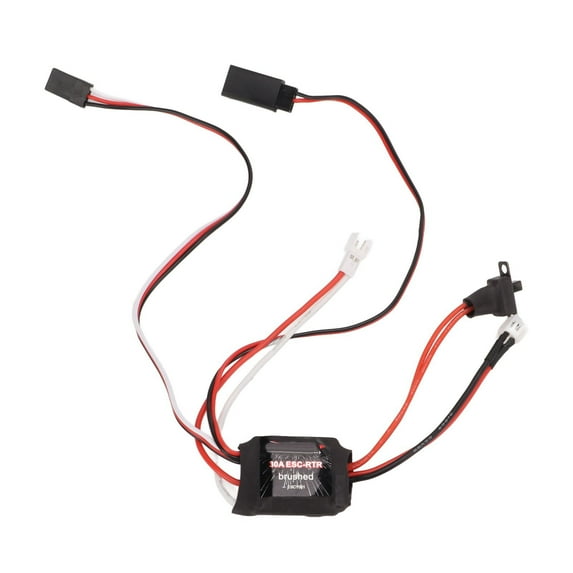 RC Car 30A Brushed ESC, 5V BEC, Overheat Protection Easy PPM Input ...