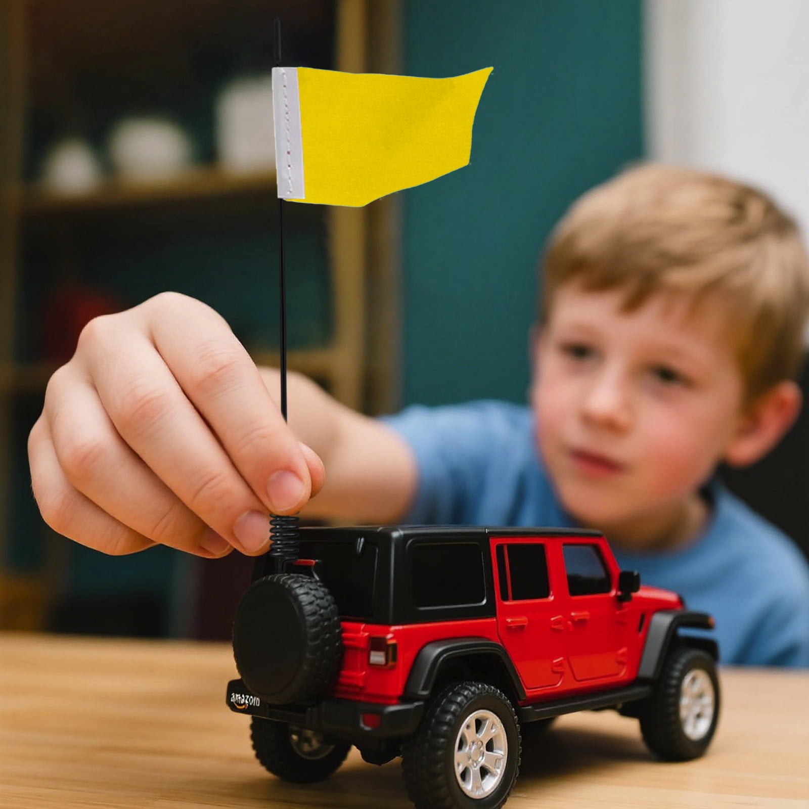 RC Car Antenna Flag - Flexible Signal Line with Flag for Crawler ...