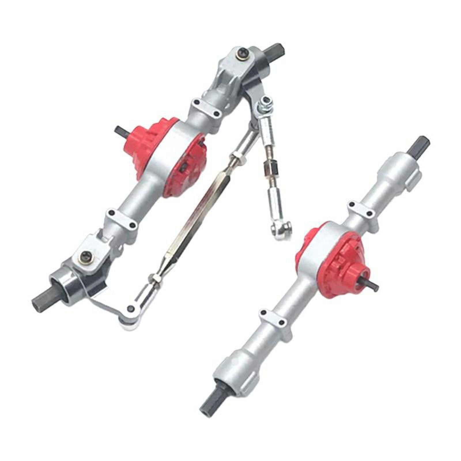 RC Car Axles Set CNC Metal Front And Rear Straight Axle for 1:12 RC ...