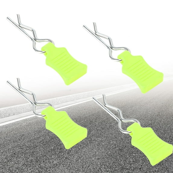 RC Car Body Shell Pin Set, Steel Aluminum Alloy, Secure Fit for 1/8 1/ ...