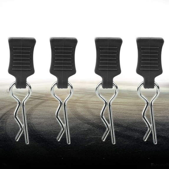 RC Car Body Shell Pin Set, Steel Aluminum Alloy, Secure Fit for 1/8 1/ ...