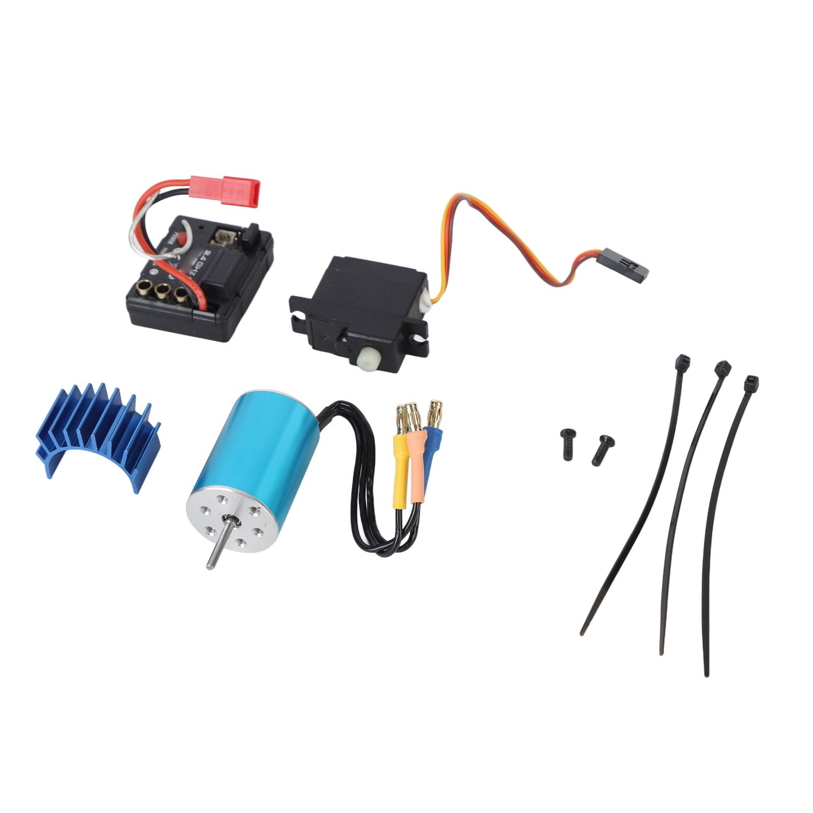 RC Car Brushless ESC Brushless Motor Servo Motor Heat Sink for SG1607 1 ...