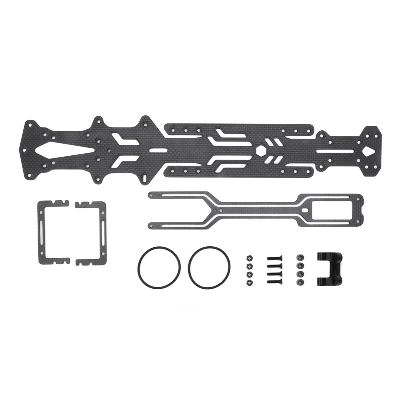 Rc Car Chassis Professional Light Weight High Strength Carbon Fiber Chassis Kit For 110 Rc