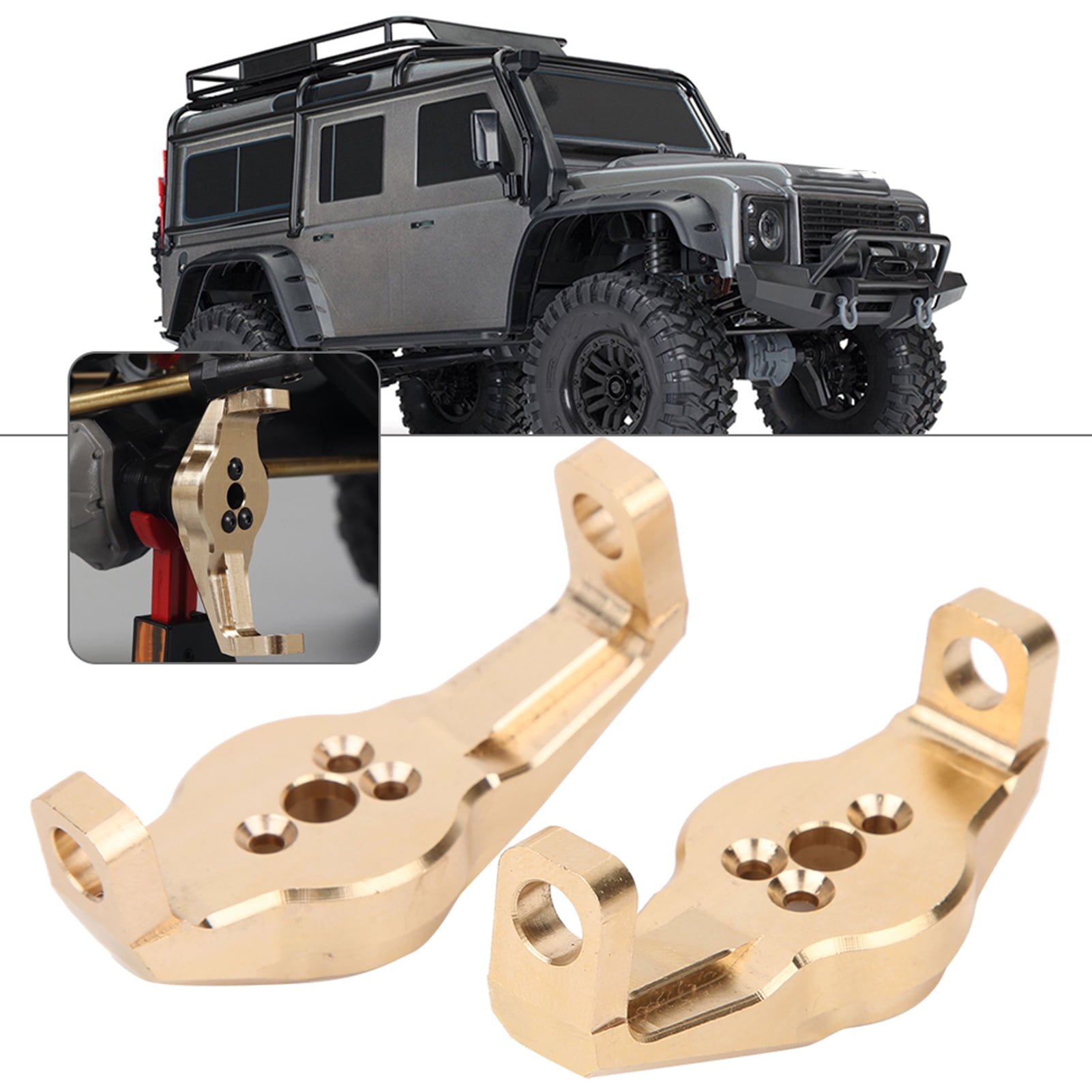 RC Car Front Axle Mount, Heavy Duty Brass Upgrade For Improved ...