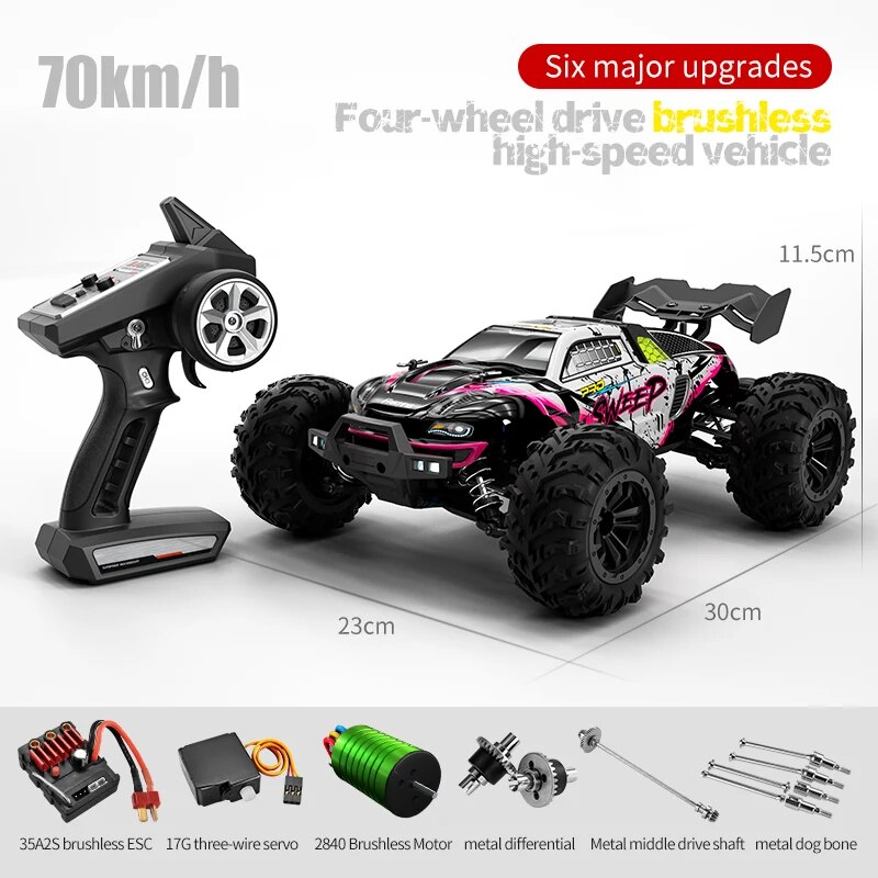 RC Car High Speed Remote Control Car Adapt To All-Terrain Long ...