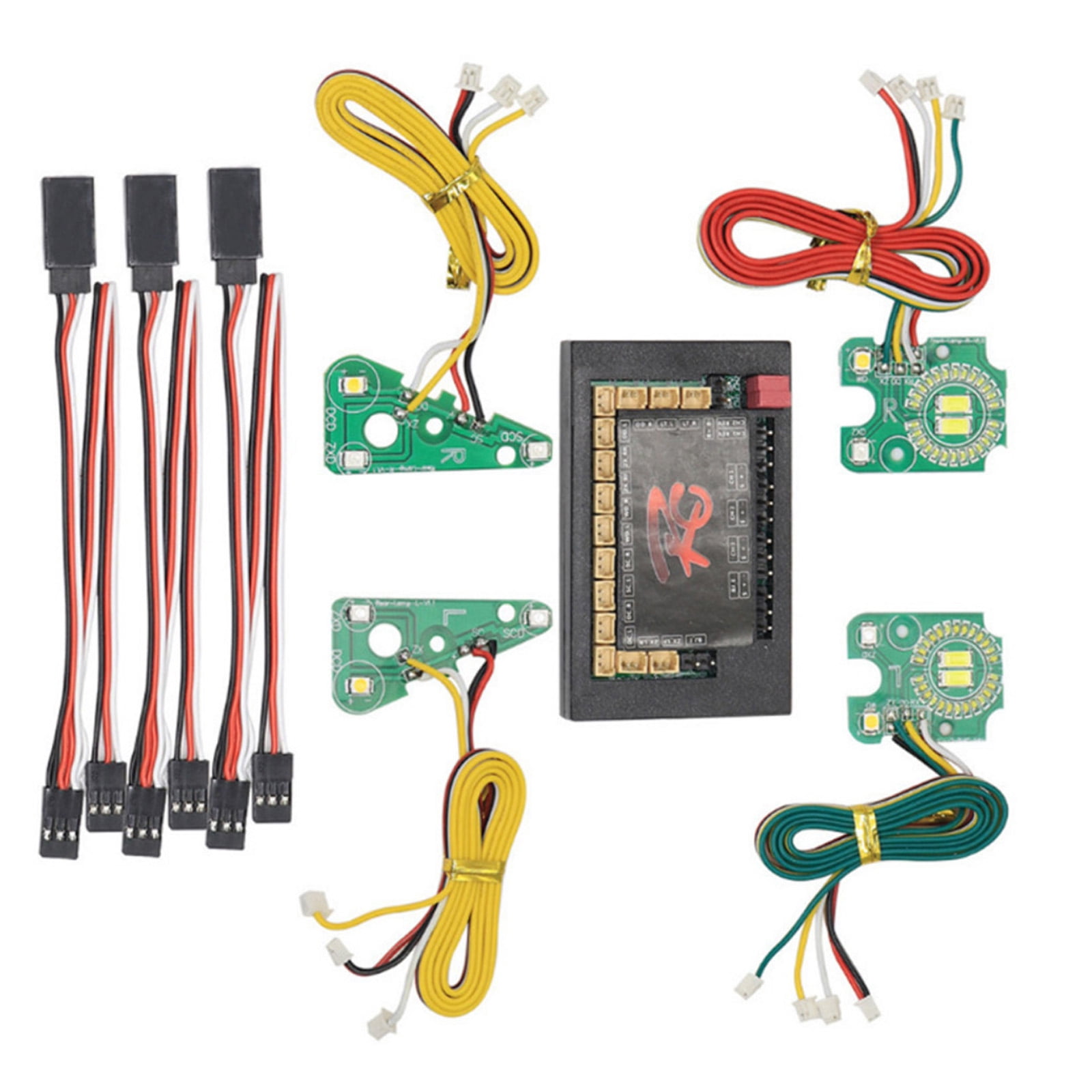 RC Car Light Upgrade Kit Remote-Controlled Headlights, Turn Signals ...