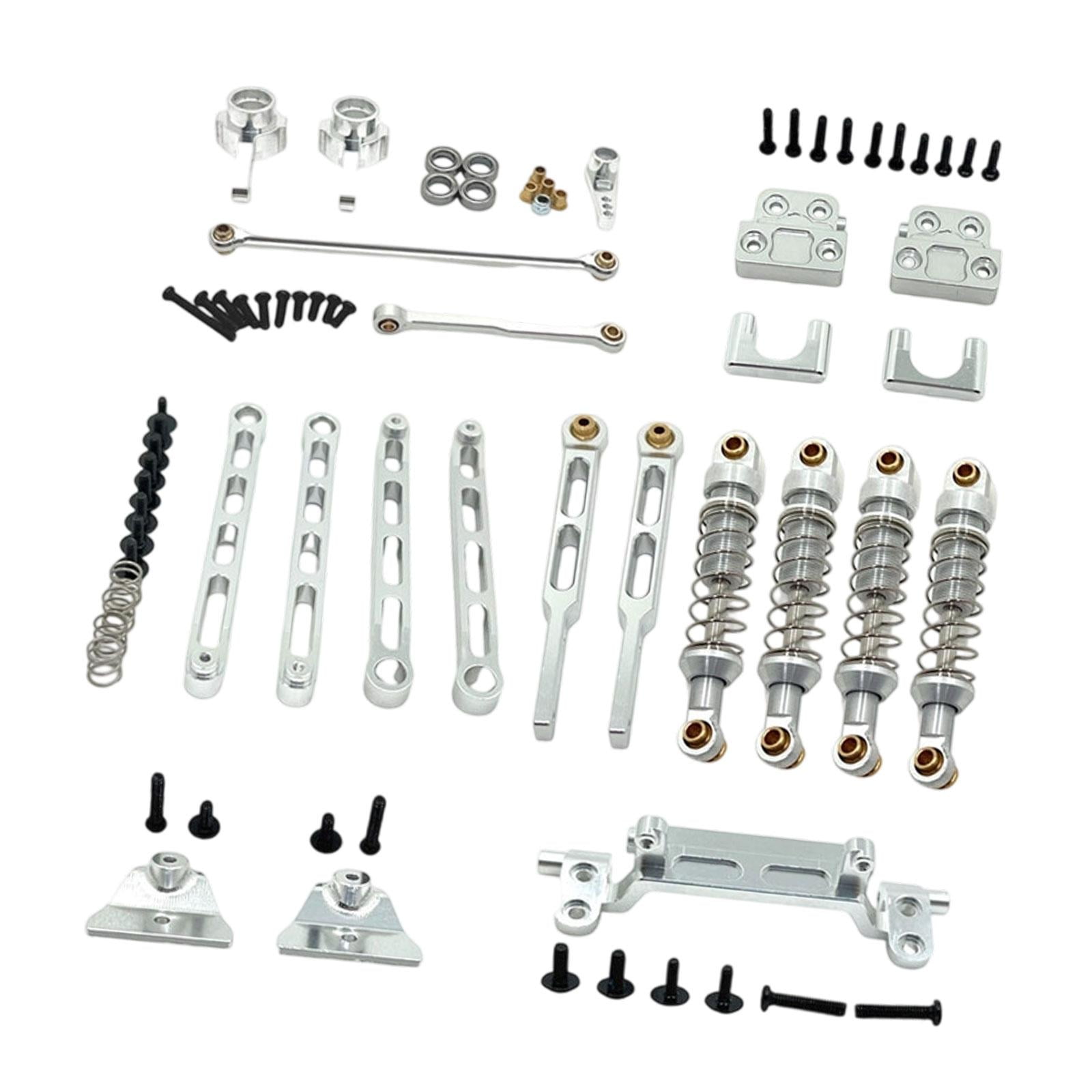 RC Car Linkage Accessory Shock Absorbers Tie Rod Metal Material for 112 ...