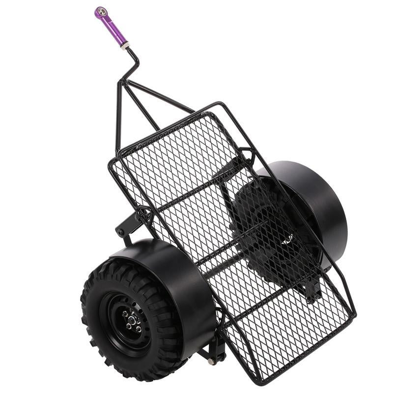 RC Car Metal Hitch Trailer Modification Decors for SCX10 Trx4 4WD 1/10 ...