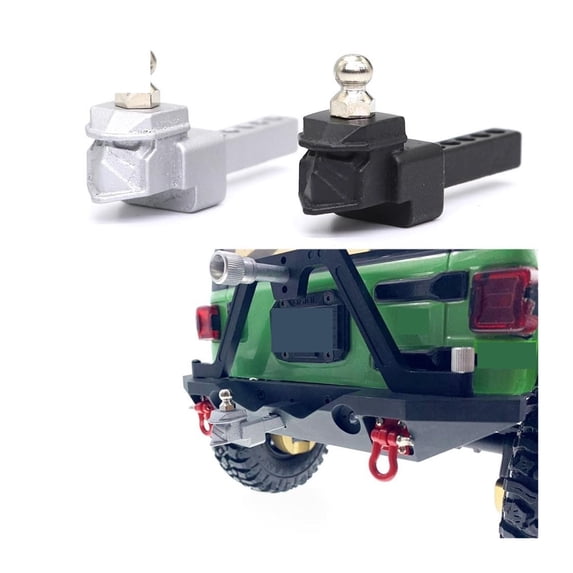 RC Car Metal Tow Hook Drop Hitch Receiver Trailer Hook For 1/10 RC ...