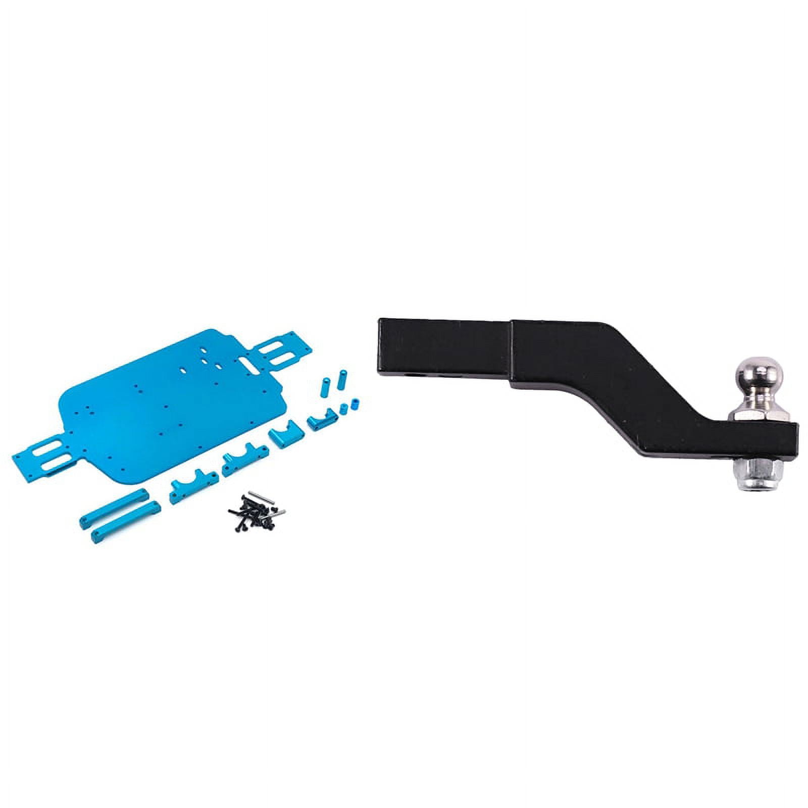 RC Car Metal Trailer Hook Drop Hitch Receiver with Upgrade Metal ...