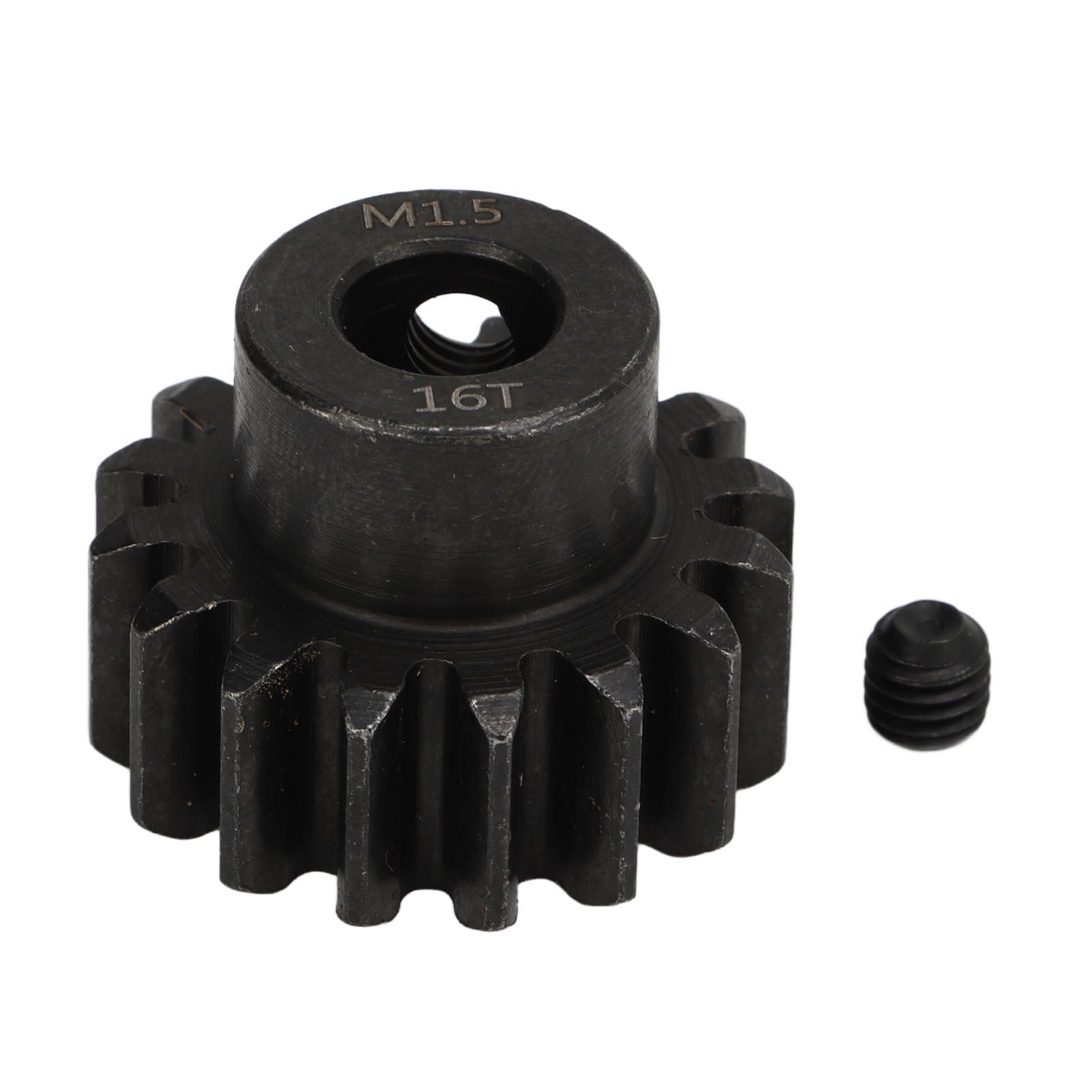RC Car Motor Gear M1.5 8mm Inner Hole Steel RC Pinion Gear with M5 Set ...